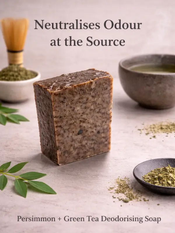 Persimmon & Green Tea Deodorising Tallow Soap | PHAT